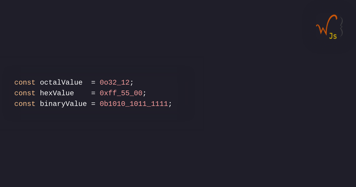 What are numeric separators? - Writing JavaScript What are numeric separators? - Writing JavaScript